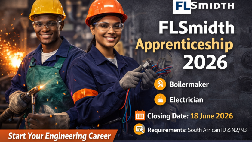 FLSmidth Apprenticeship 2026 – Boilermaker & Electrician (N2/N3 ...